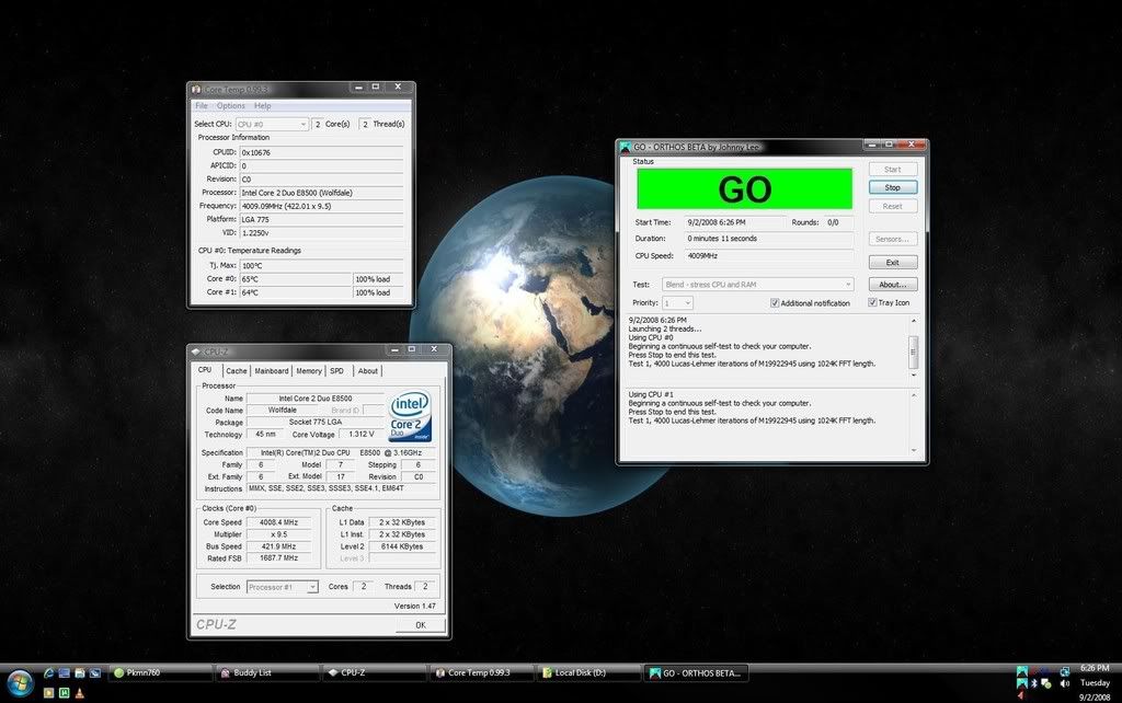 Help with Overclocking E8500 + Gigabyte GA-X48-DS4 | Overclock.net