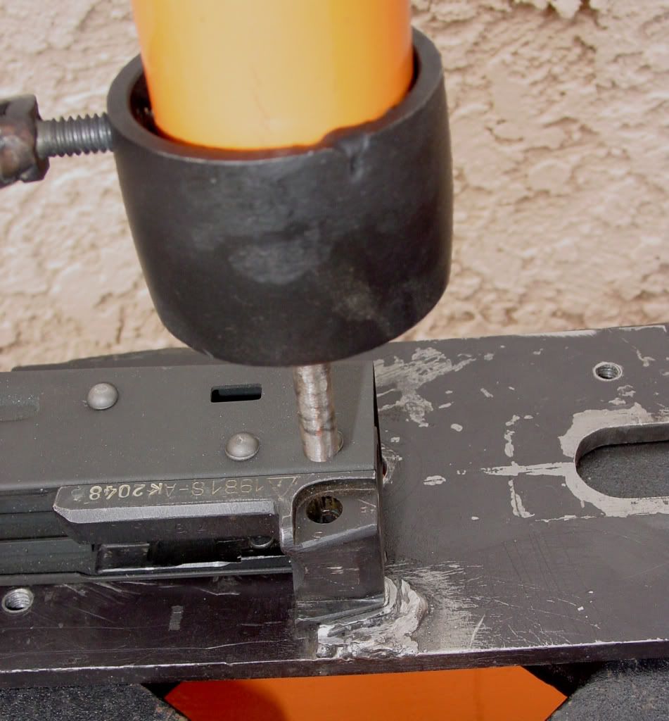 AK Barrel Pin removal w/ hydraulic press? - Calguns.net