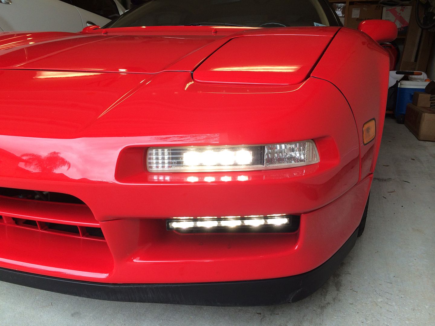 Give your NSX a modern look ~ LED DRL in choice of Amber/White ~ Bolt ...