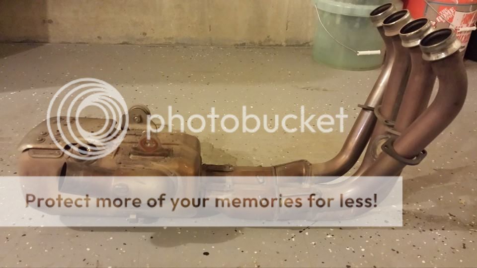 How to Remove CAT and install Y pipe & remove Baffle | Yamaha R6 Forum ...