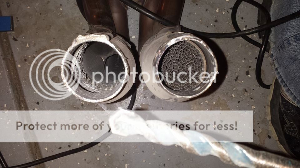 How to Remove CAT and install Y pipe & remove Baffle | Yamaha R6 Forum ...