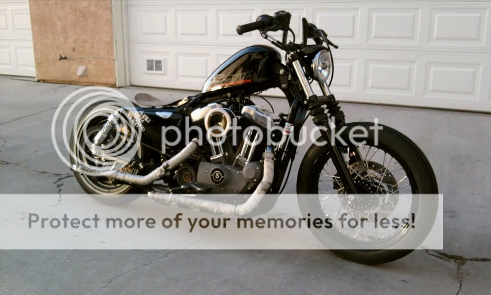 48 tank on a nightster!!! - ChopCult