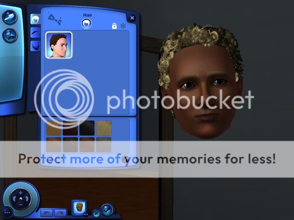 Mod The Sims - Floating head problem (w/ pictures)