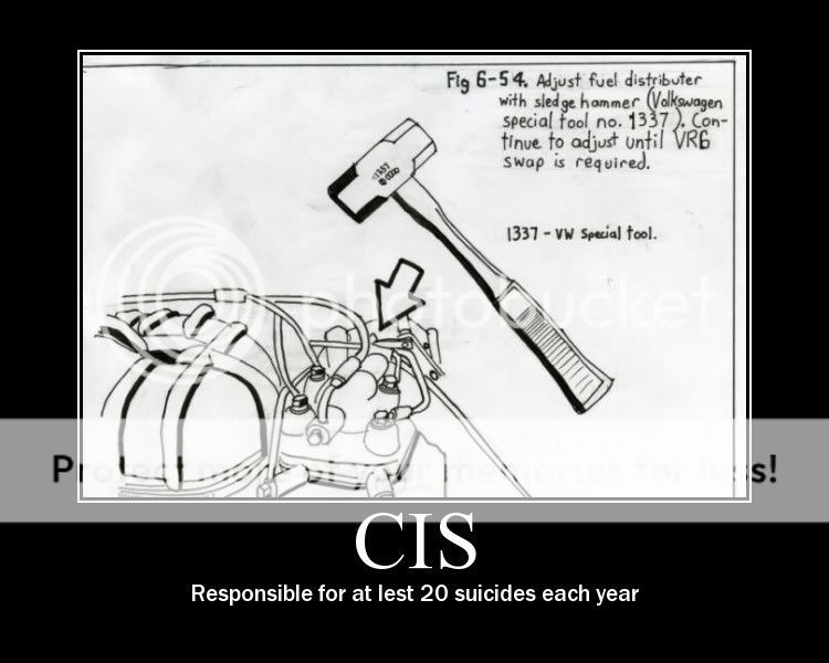Troubleshooting CIS | VW Vortex - Volkswagen Forum