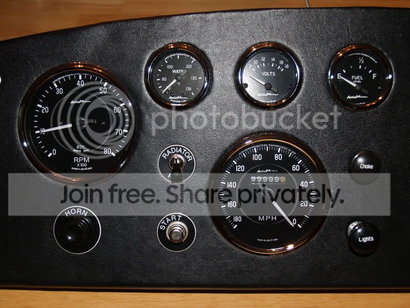 Custom Dash Layout (Please post pics) | Factory Five Racing Forum