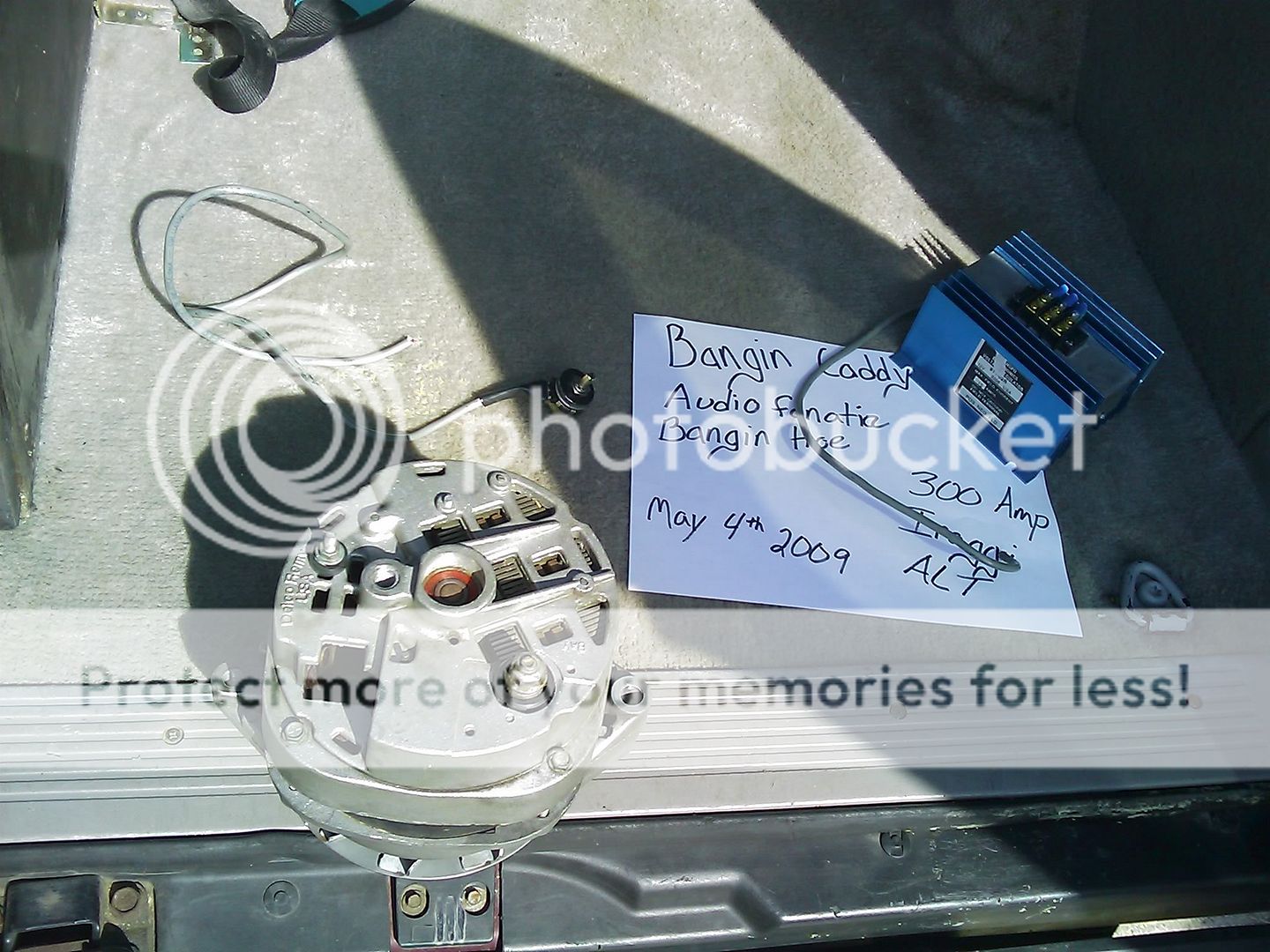 Iraggi 300amp Alternator F/s - For Sale: Car audio related equipment ...