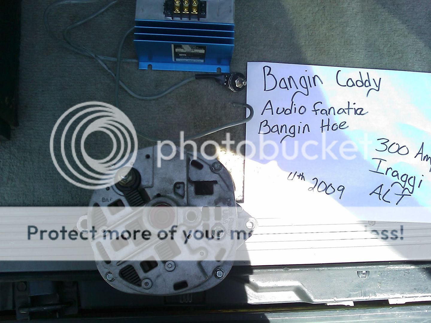 Iraggi 300amp Alternator F/s - For Sale: Car audio related equipment ...