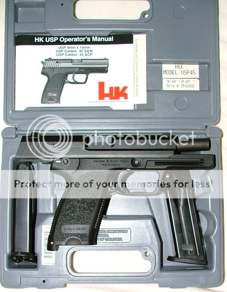 WTS/WTT HK USP 45 V1 Decocker - Calguns.net