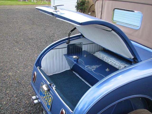 gas tanks in the trunk,for a model a coupe/lets see them.. | The H.A.M.B.